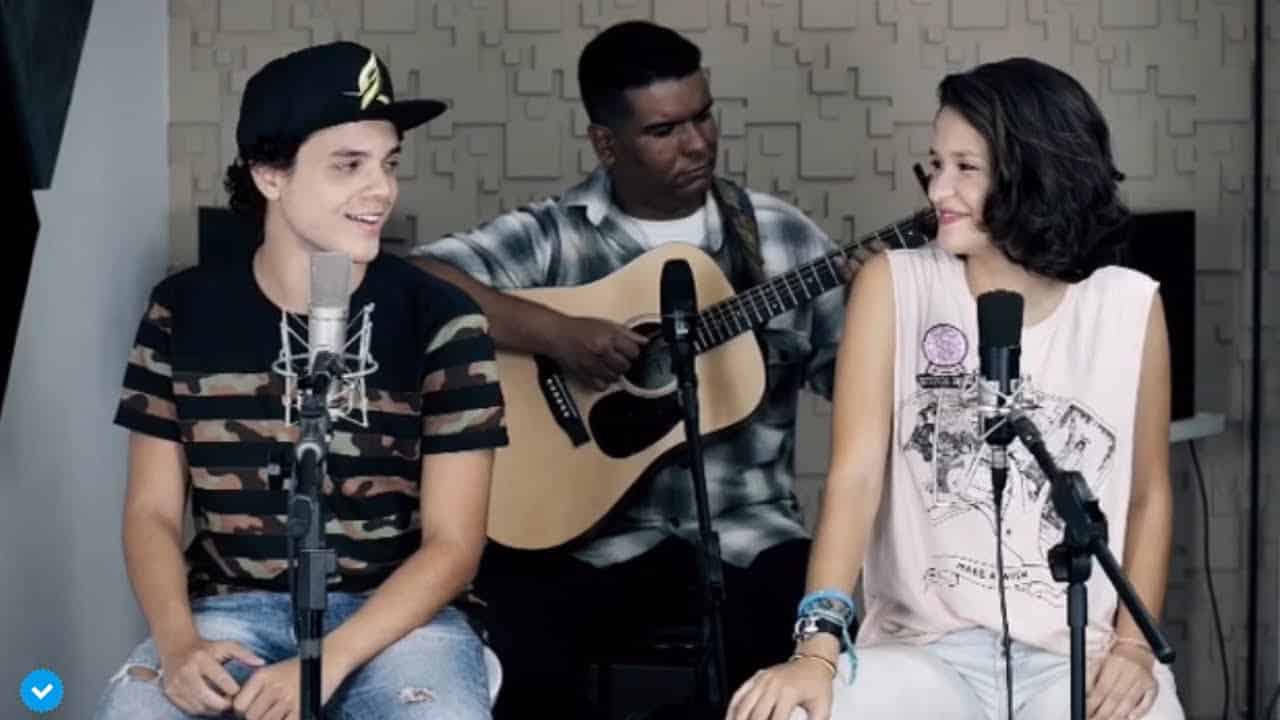 Marcus Bessa ft Alanna Bérgamo - Dois corações (cover Melim) - Cineplaneta
