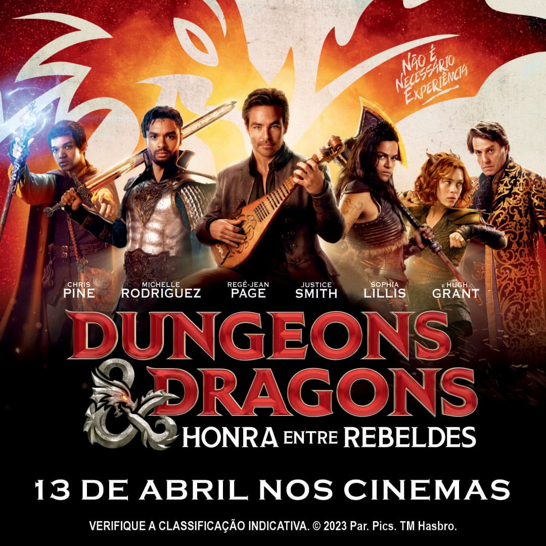 Lançamento Paramount, Dungeons e Dragons estreia dia 13/04 - Cineplaneta