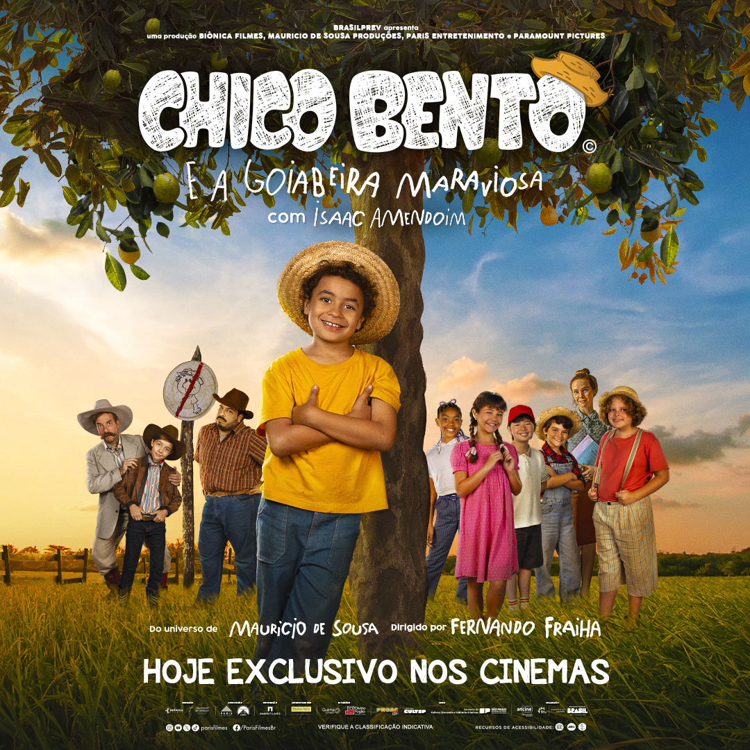 "Chico Bento e a goiabeira maraviosa", que estreia amanhã nos cinemas